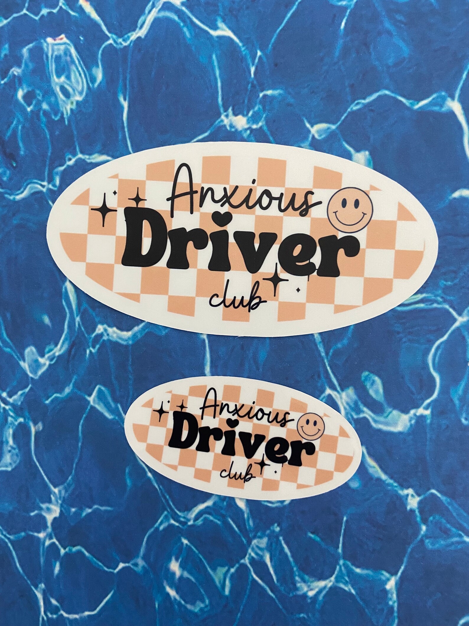 Anxious Driver Club Vinyl Sticker, Car Decal - Etsy