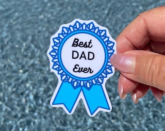 THE COOL DAD Vinyl Sticker, Made With Waterproof and Scratch Resistant ...