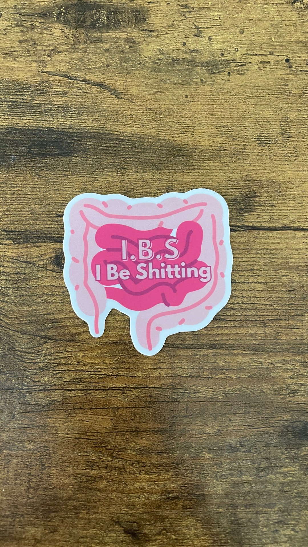 IBS I Be Shitting Sticker / IBS Sticker / Vinyl Sticker / Journaling ...