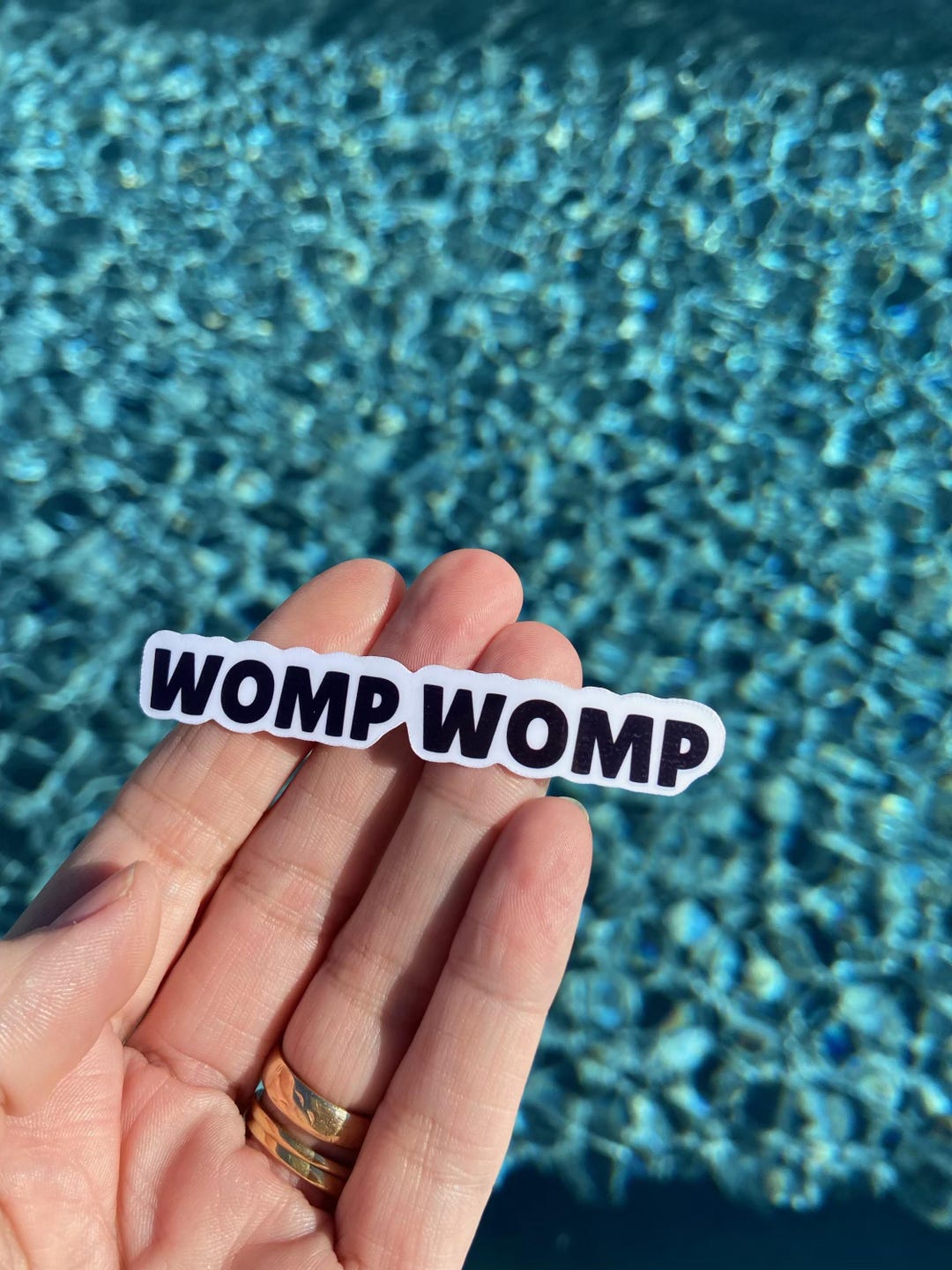 Womp Womp Vinyl Sticker, Funny Stickers, Sarcastic Stickers, Meme ...