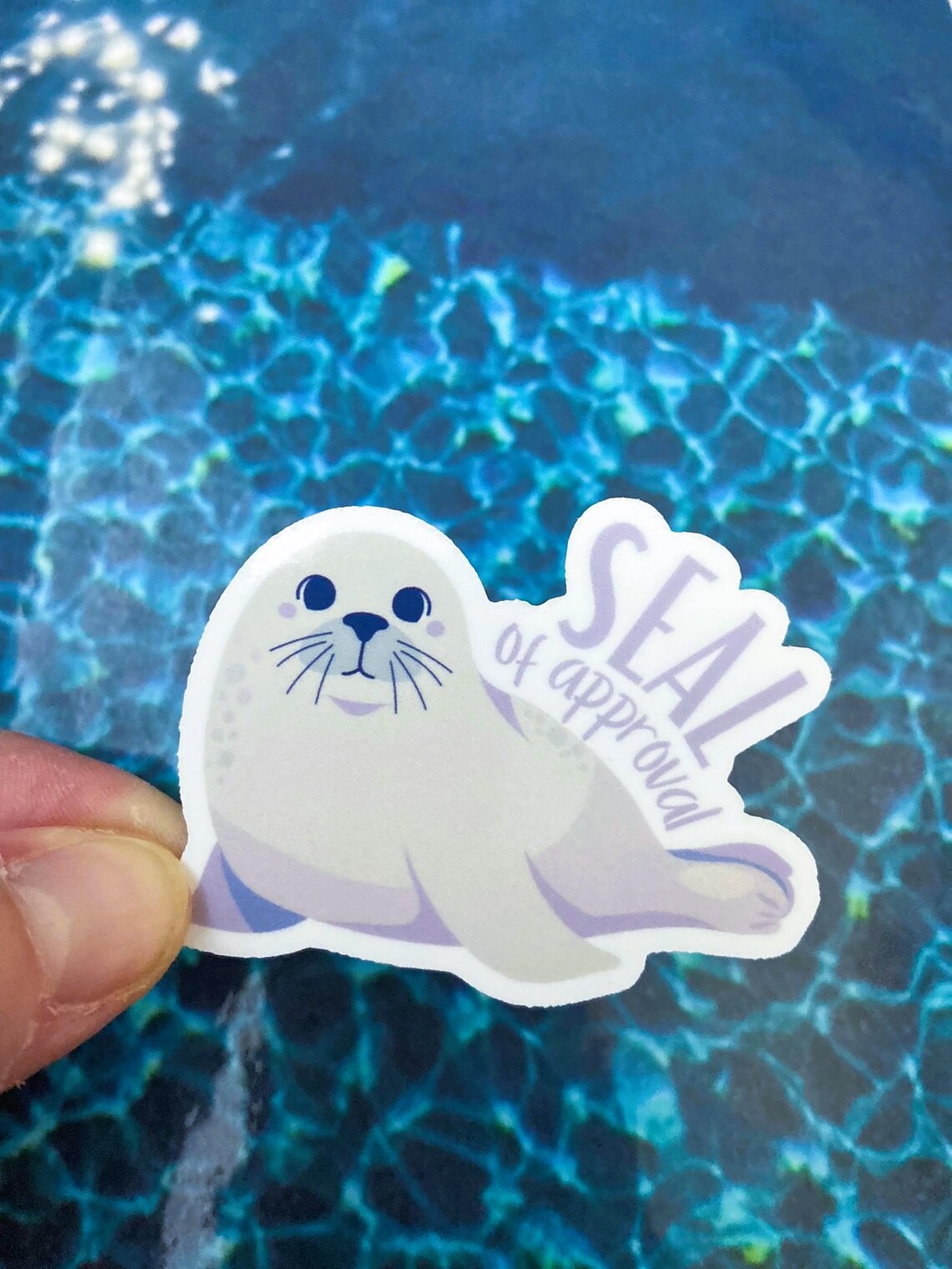 Seal of Approval Vinyl Sticker, Funny Laptop Decal - Etsy