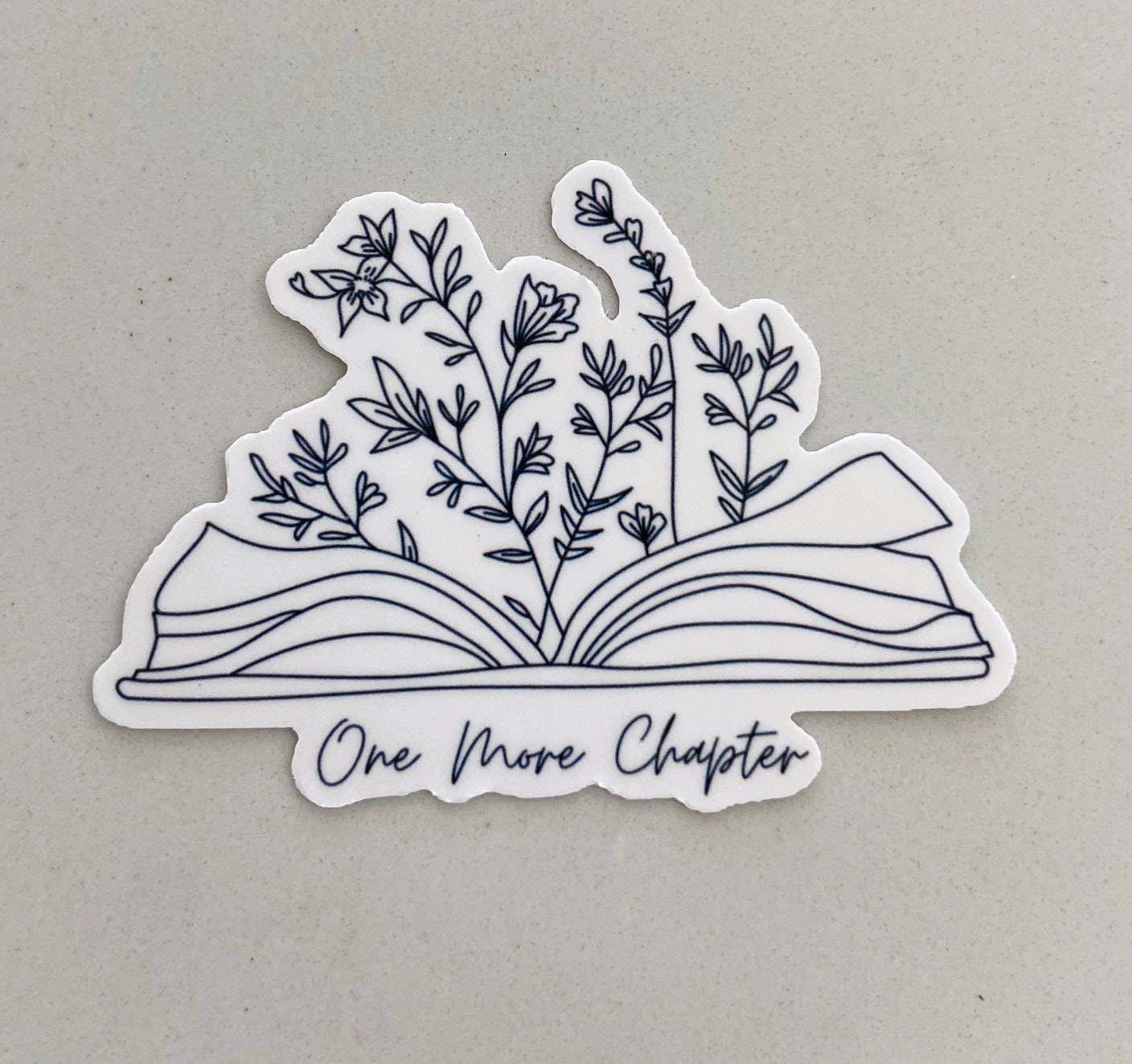 One More Chapter Sticker | Laptop Sticker Aesthetic Stickers ...