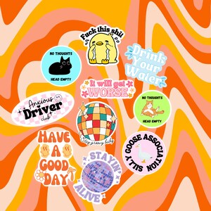 Monthly Sticker Subscription Box 5 Stickers PLUS 1 New Stickers ...