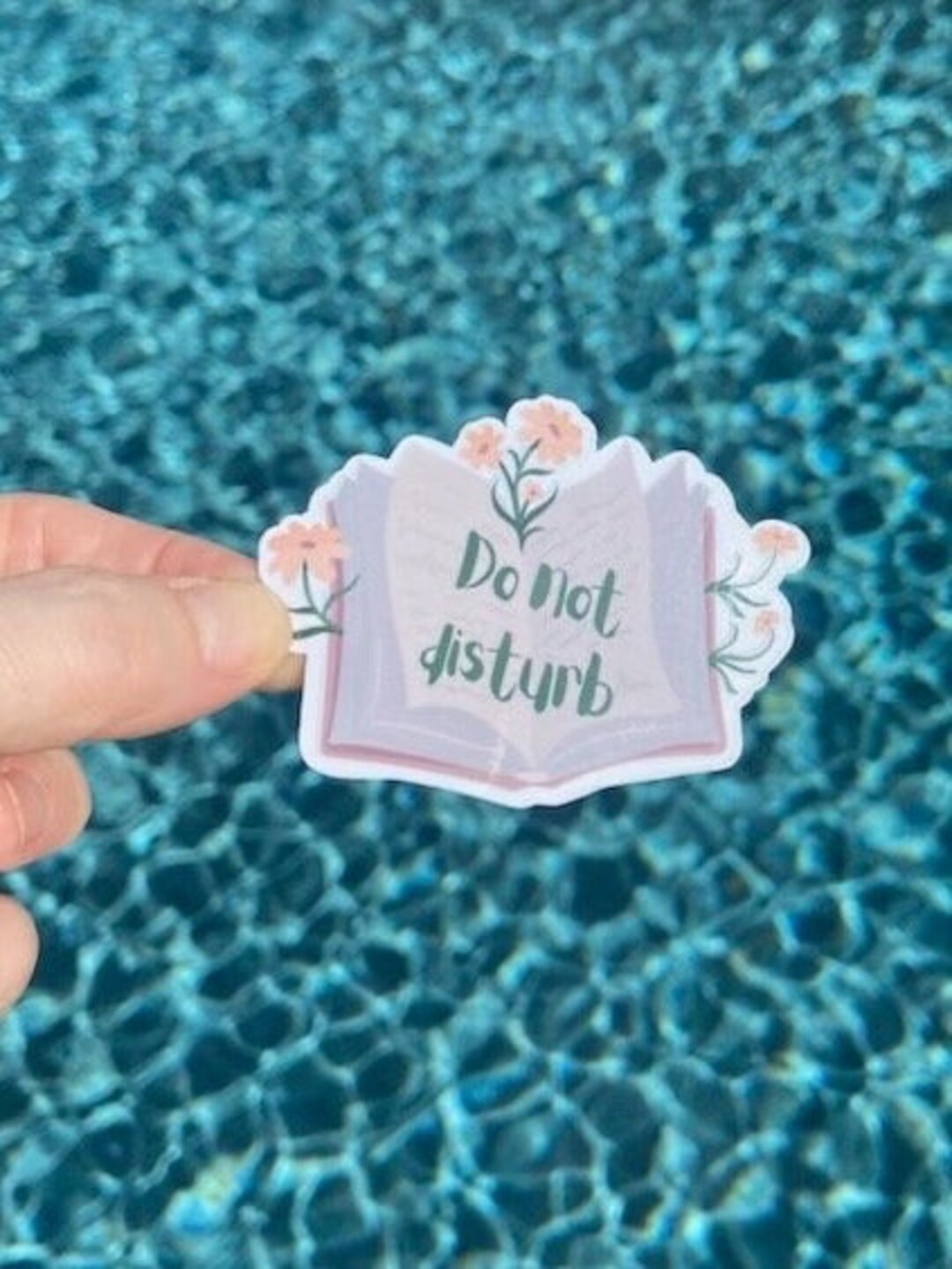 Do Not Disturb Reading Book Sticker Funny Kindle Sticker Laptop Sticker ...