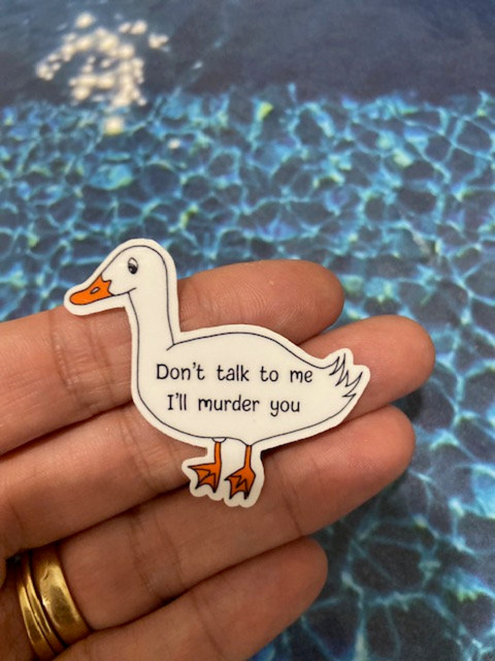 I Think I Will Cause Problems on Purpose Stickers Laptop Sticker ...