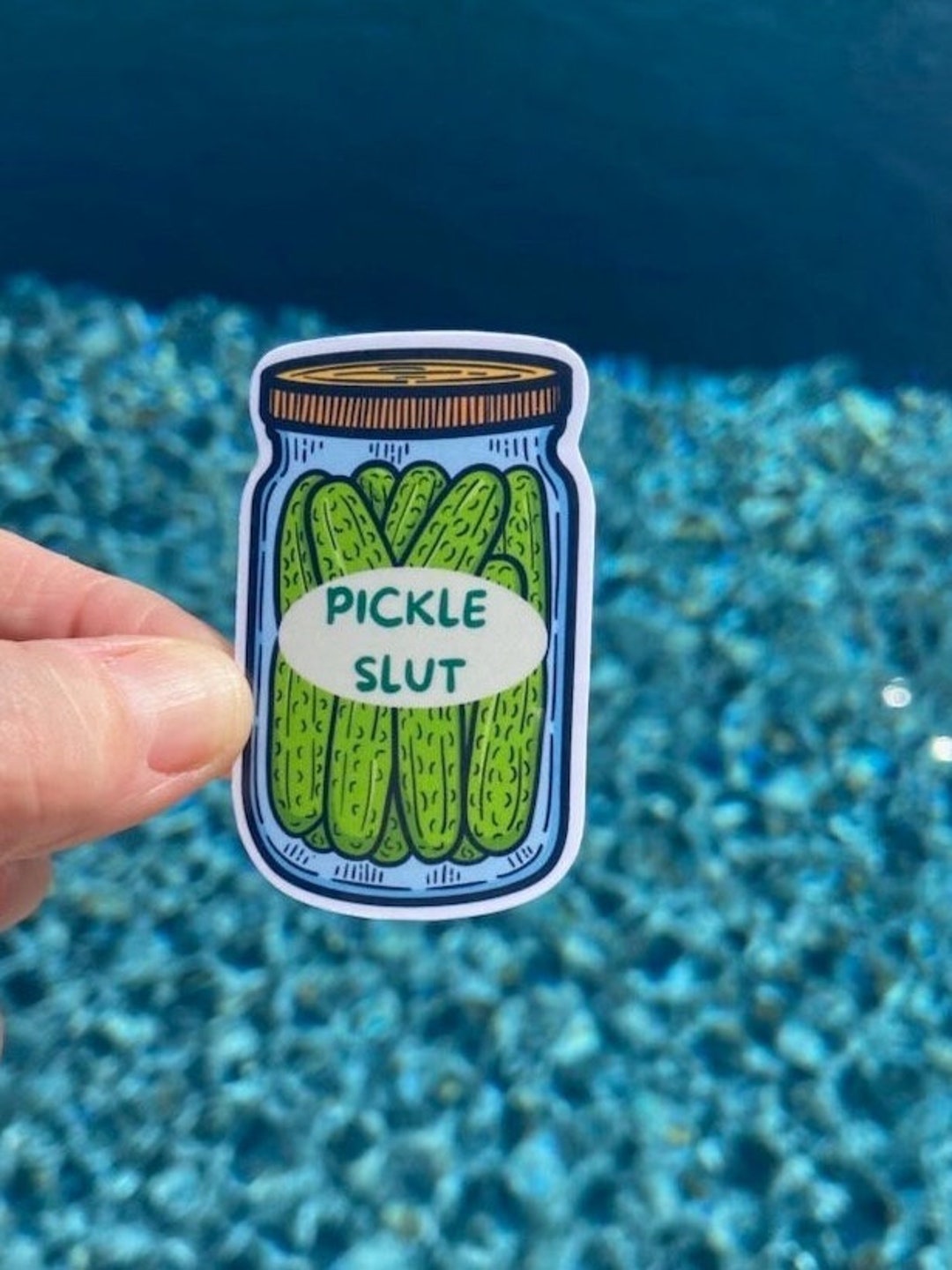 Dill Pickle Jar Sticker, Laptop Stickers, Funny Stickers, Sarcasm ...