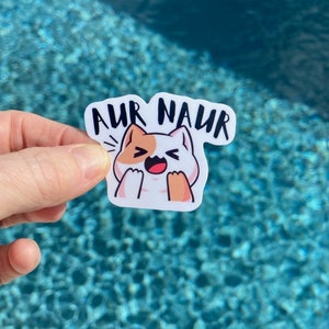 Aur Naur Funny Sticker, “oh No” Laptop Stickers, Funny Stickers ...