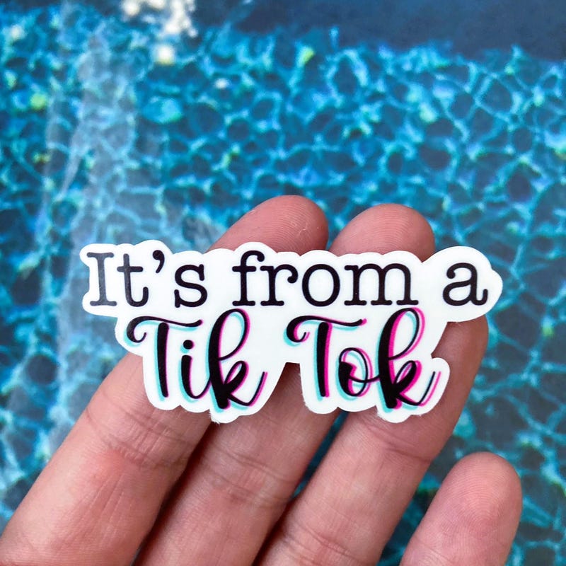 Tik Tok Stickers - Etsy