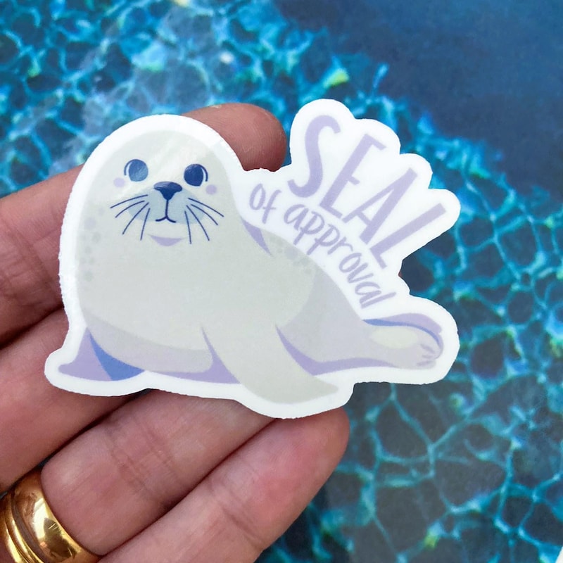Seal Stickers - Etsy