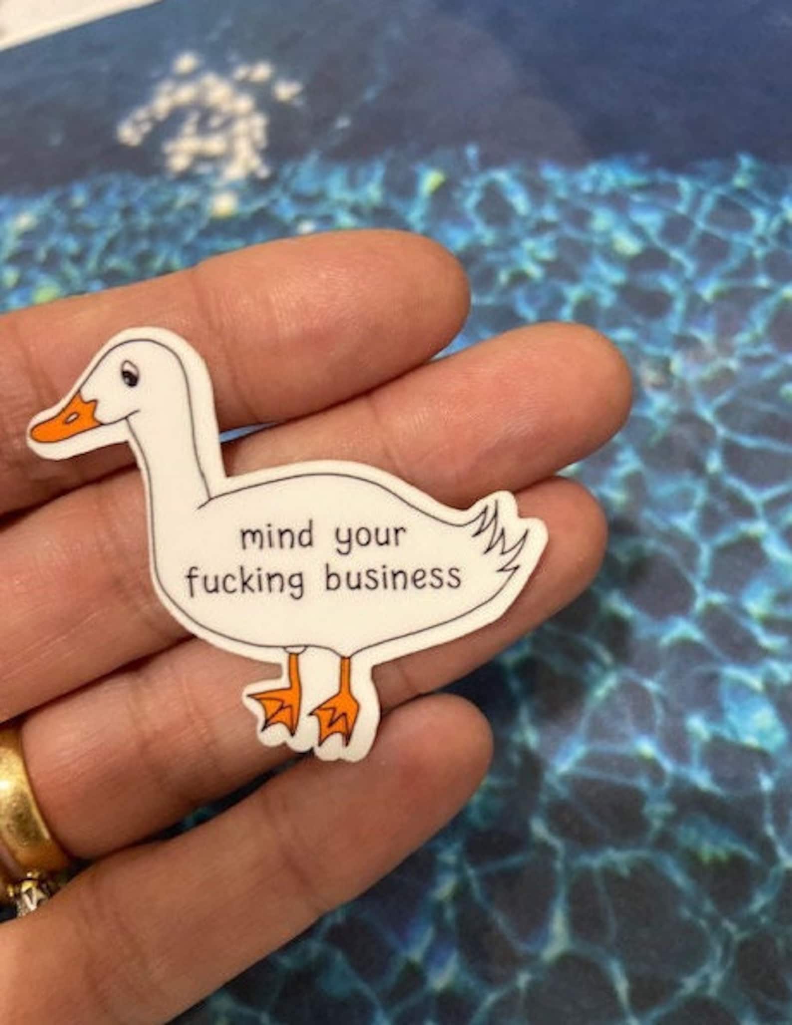 I Think I Will Cause Problems on Purpose Stickers Laptop Sticker ...