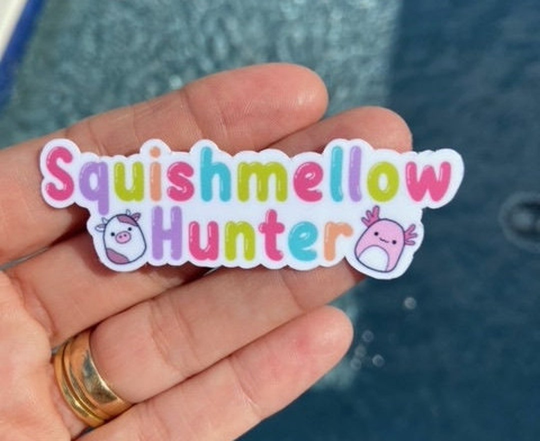 Squishmellow Hunter Obsessed Squish Sticker Squish Collector - Etsy