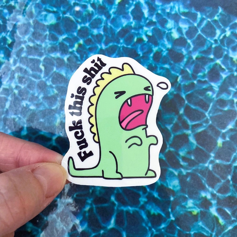T Rex Sticker - Etsy