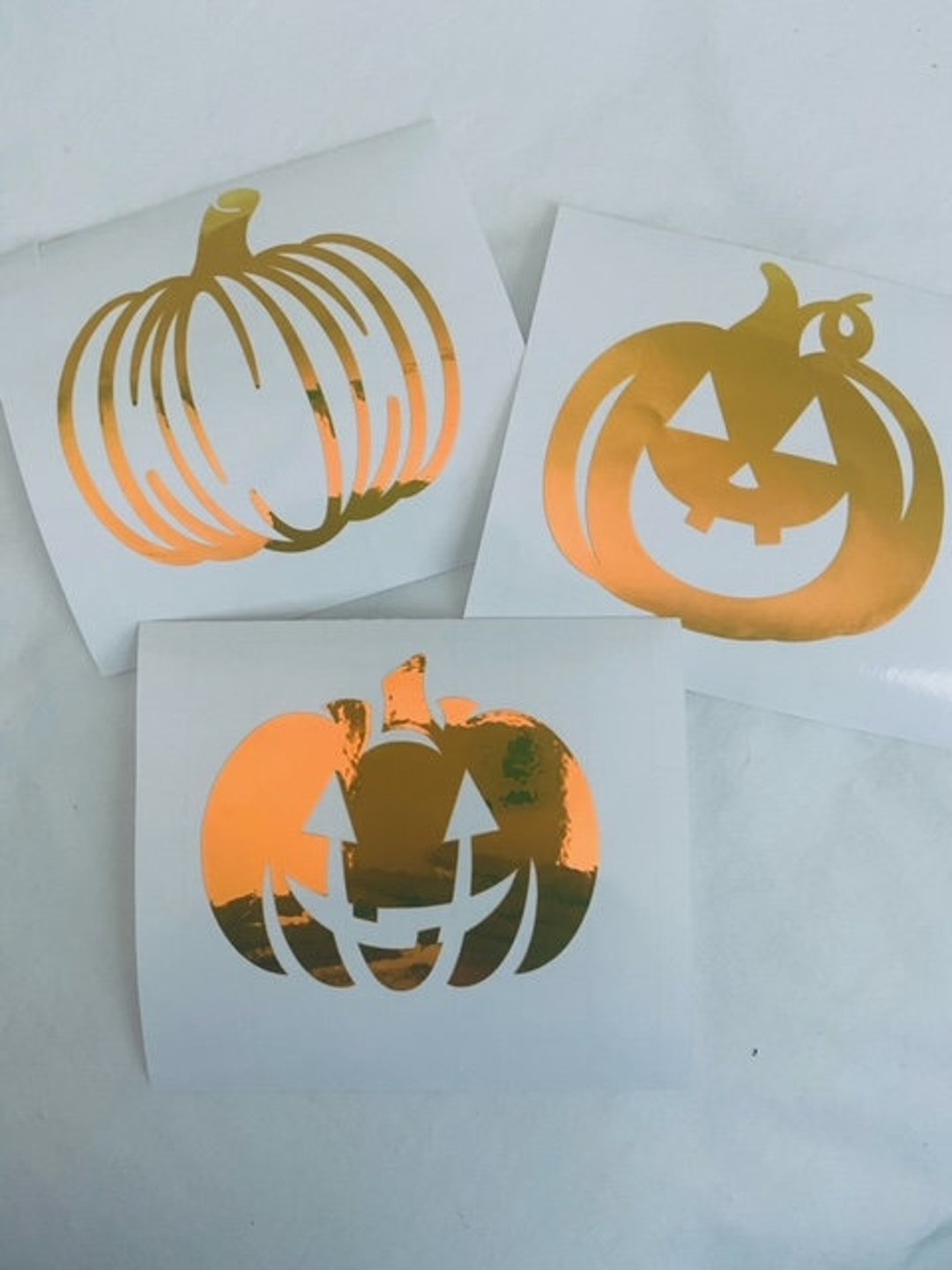 Pumkins, Holographics Vinyl Decal Sticker, Waterbottle, Computer, Decal ...