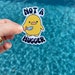 Hot Girls Eat Pickles Sticker, Laptop Stickers, Funny Stickers, Sarcasm ...