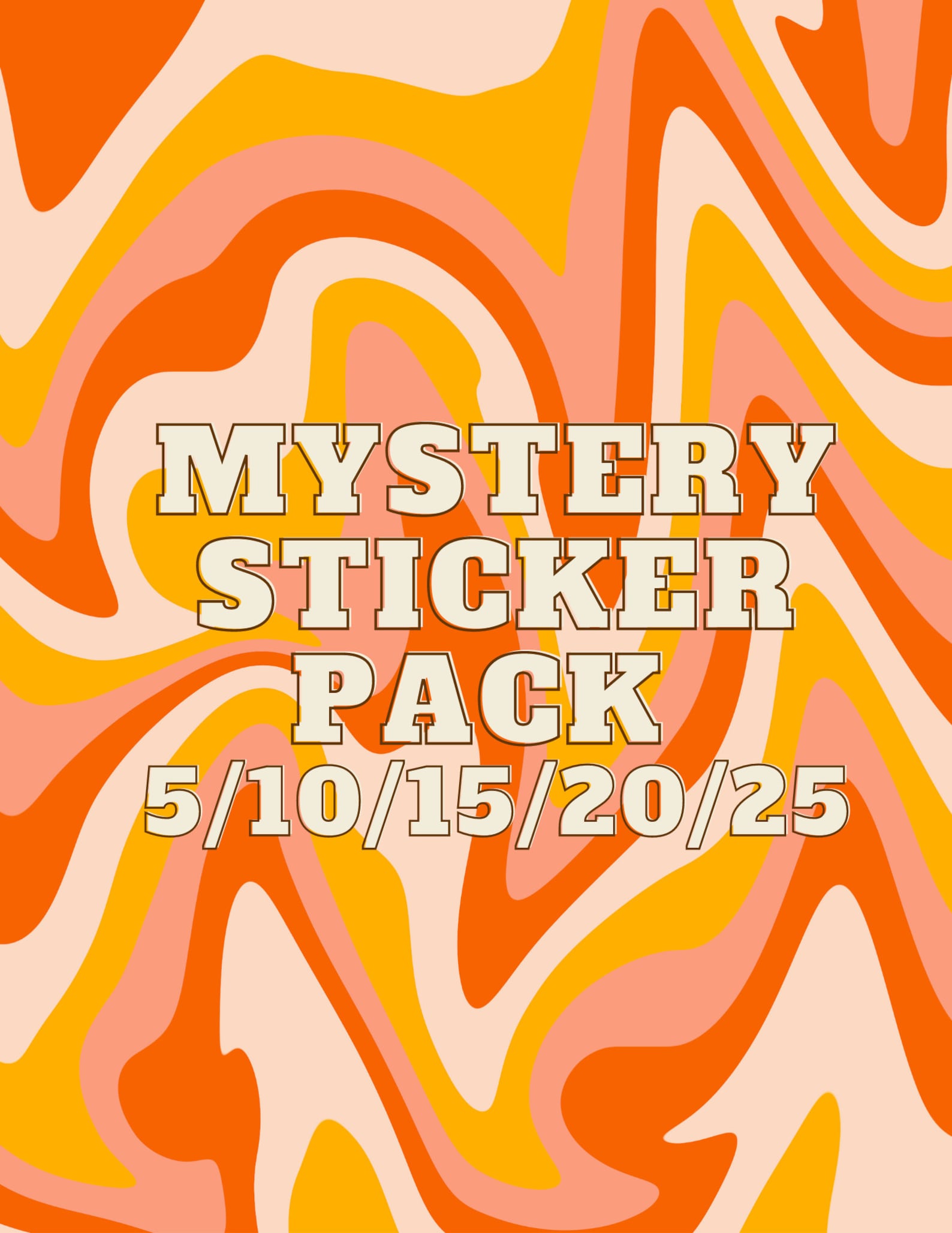 Mystery Sticker Pack, Waterproof Vinyl Decals, Laptop Stickers - Etsy