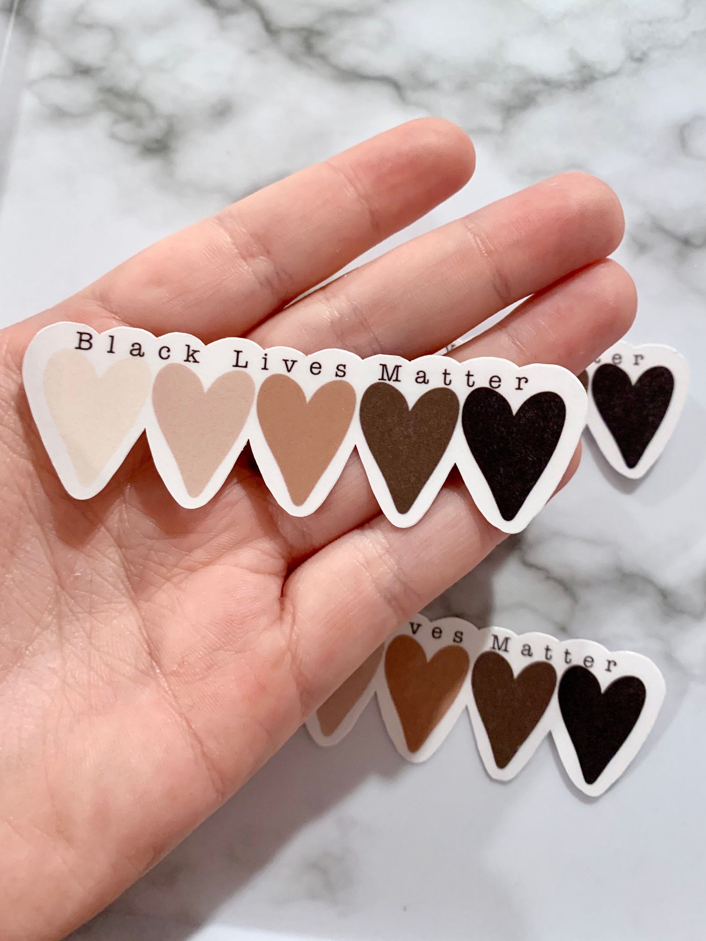 Black lives matter heart sticker blm sticker quote Laptop | Etsy