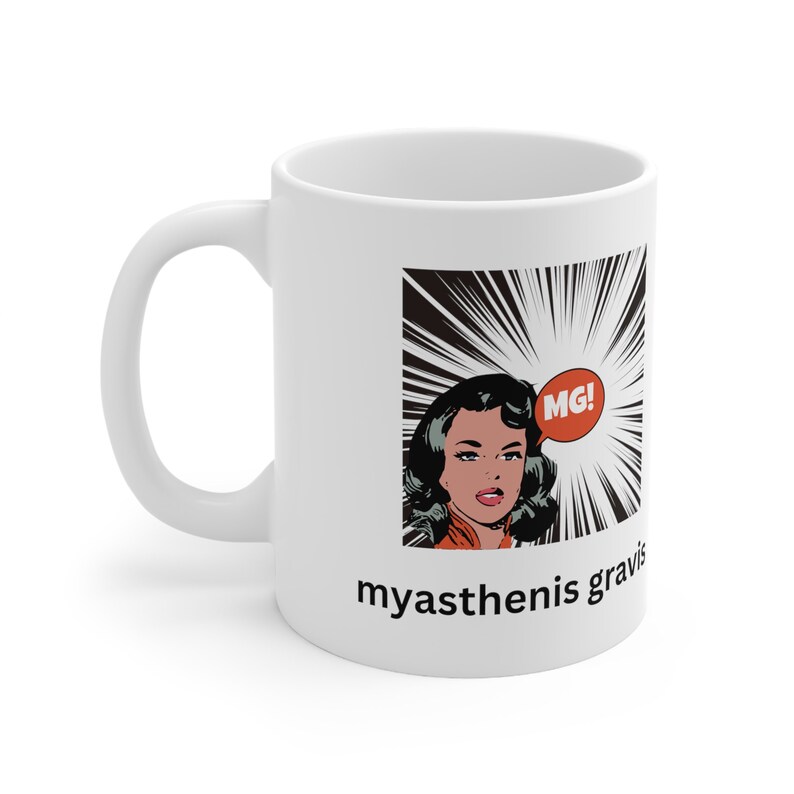 MG Myasthenia Gravis Mug Great Mug for Anyone With MG or a - Etsy