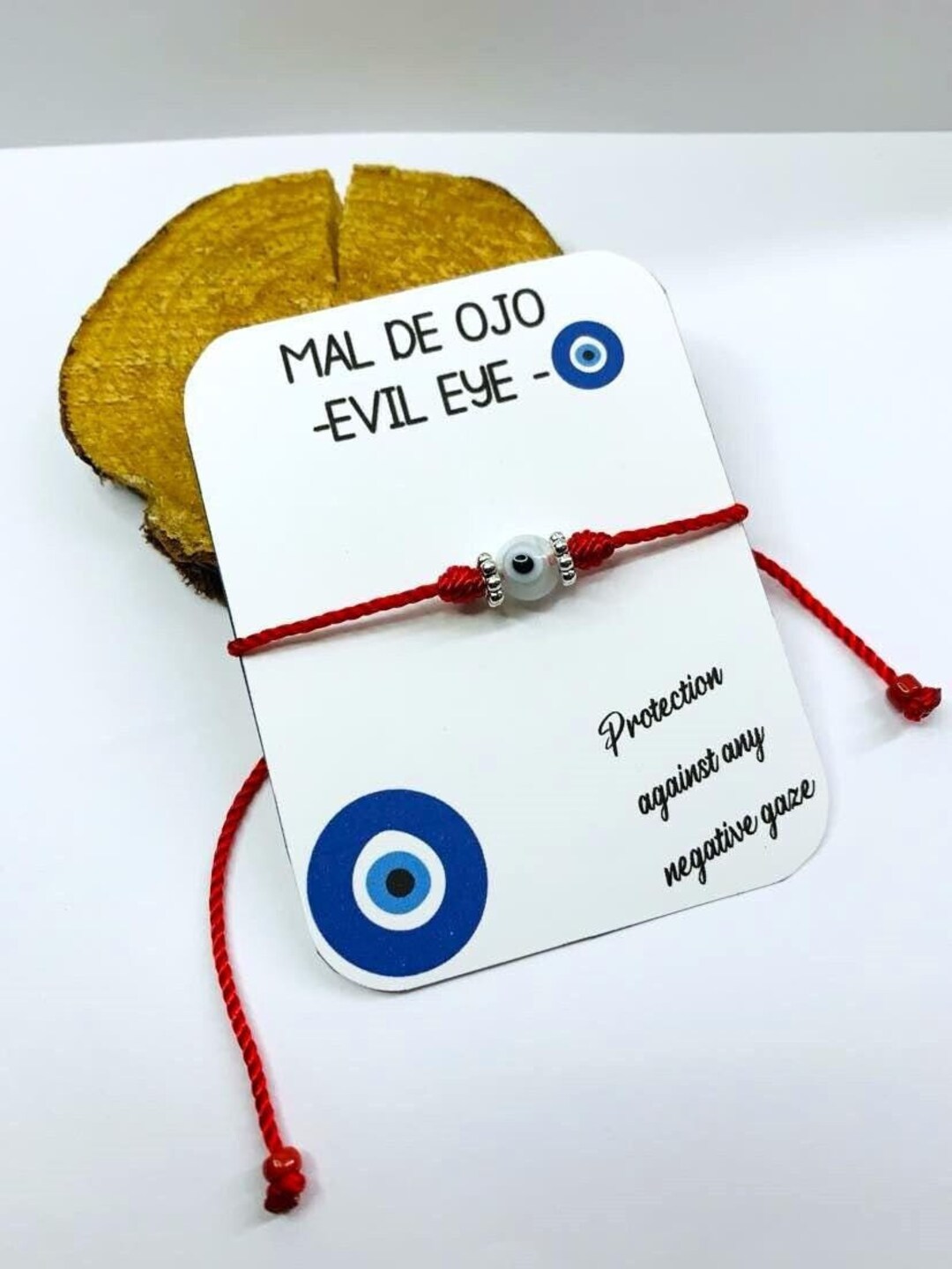 Ojo Bracelet Mal De Ojo Bracelet Evil Eye Bracelet White Evil Eye ...