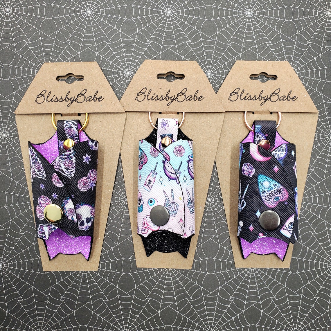 Bat Keychain Halloween Key Fob Bat Wing Accessory Key - Etsy