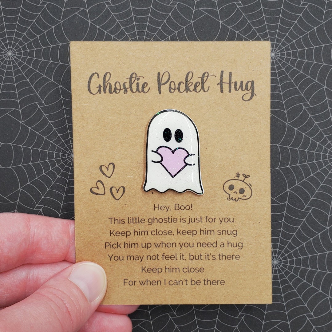 Pocket Hug Token, Ghost Hug, Thinking of You Gift, Self Care Gift for ...