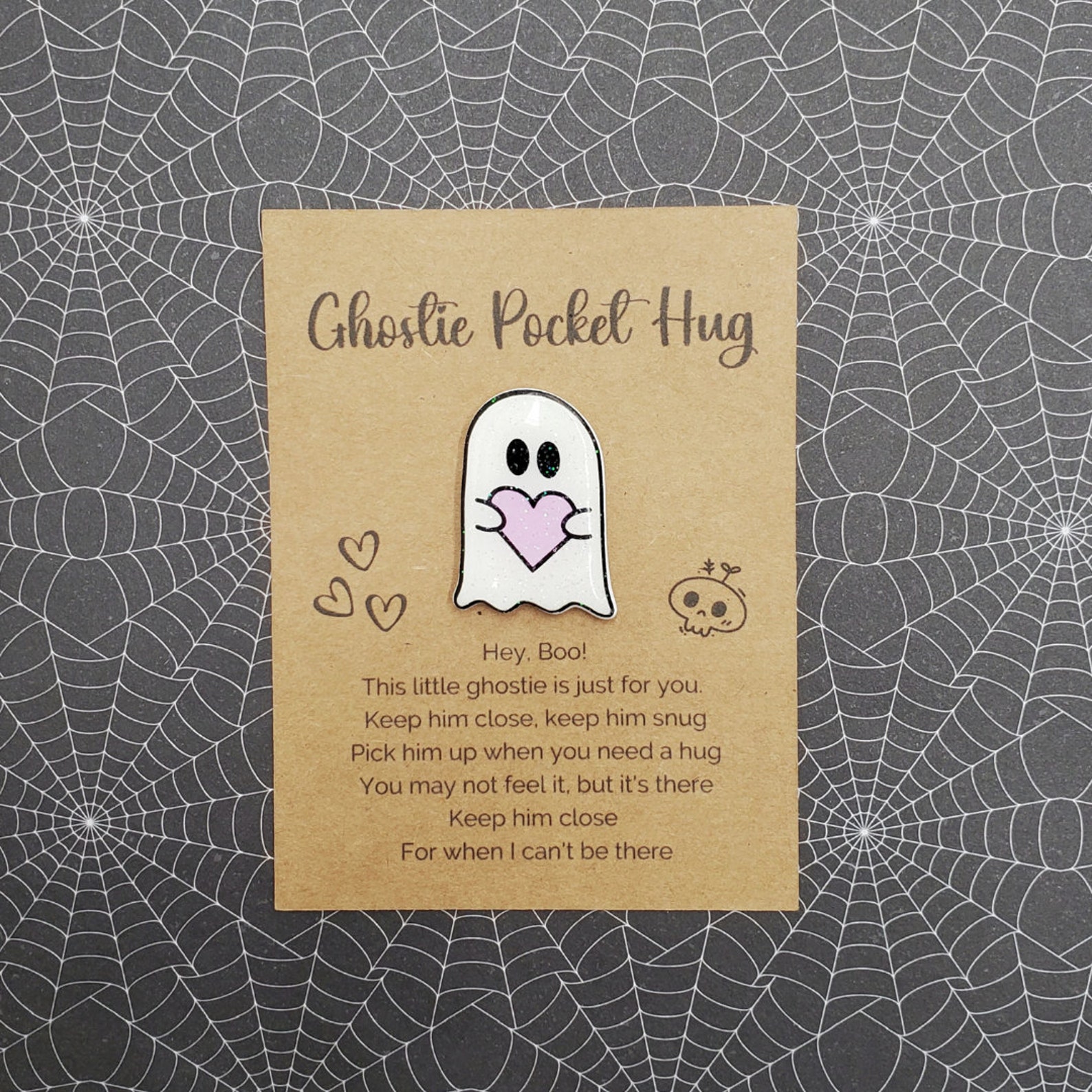 Pocket Hug Token, Ghost Hug, Thinking of You Gift, Self Care Gift for ...