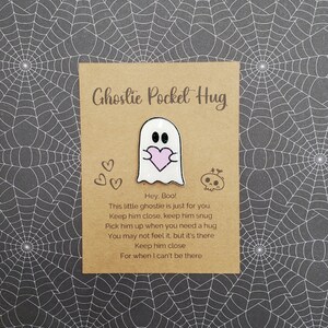 Pocket Hug Token, Ghost Hug, Thinking of You Gift, Self Care Gift for ...