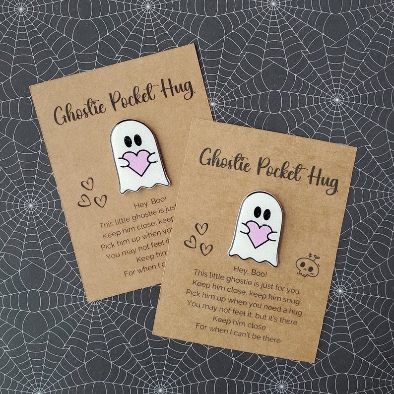 Pocket Hug Token, Ghost Hug, Thinking of You Gift, Self Care Gift for ...