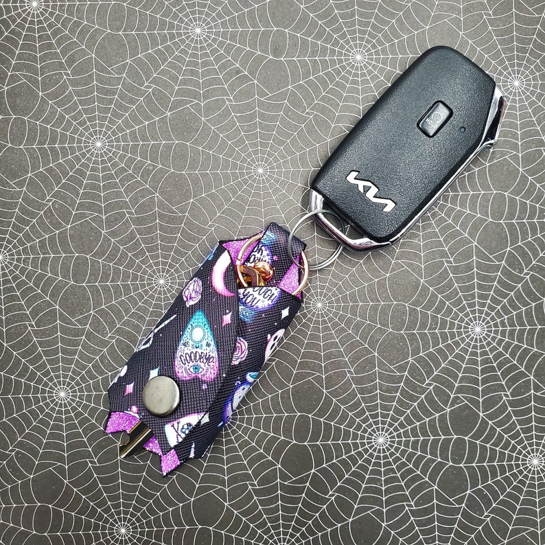 Bat Keychain Halloween Key Fob Bat Wing Accessory Key - Etsy