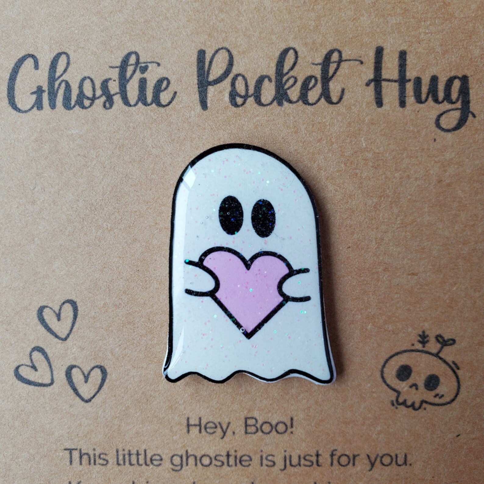 Pocket Hug Token, Ghost Hug, Thinking of You Gift, Self Care Gift for ...