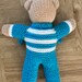 Hand Knitted Teddy Bear - Etsy