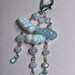 Rain Cloud Keychain and Accessory - Etsy