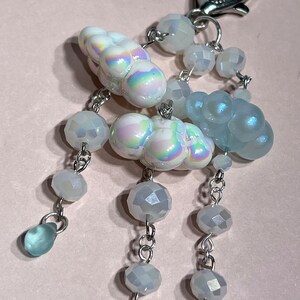 Rain Cloud Keychain and Accessory - Etsy