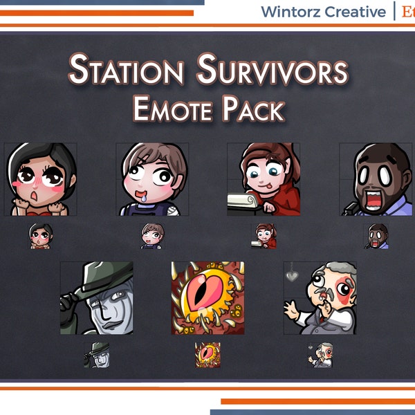 Leon Twitch Emotes - Etsy