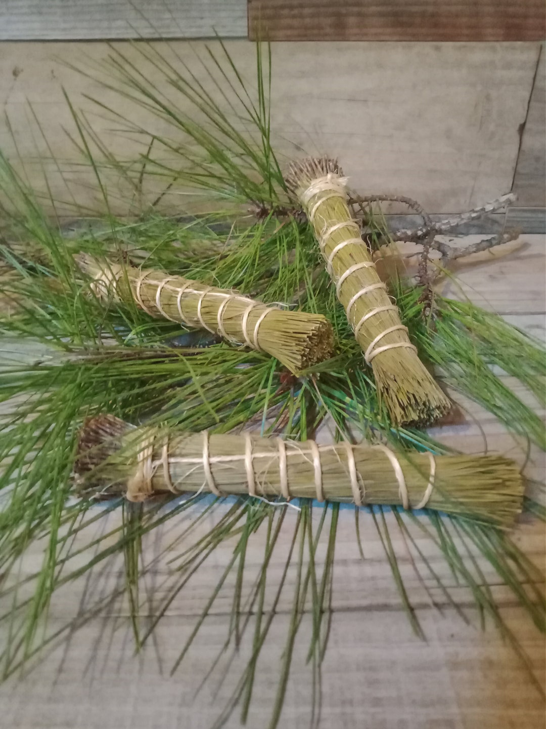 Wild Native Harvested Organic Pine Needles Smudge Bundle - Set of 3 - Etsy