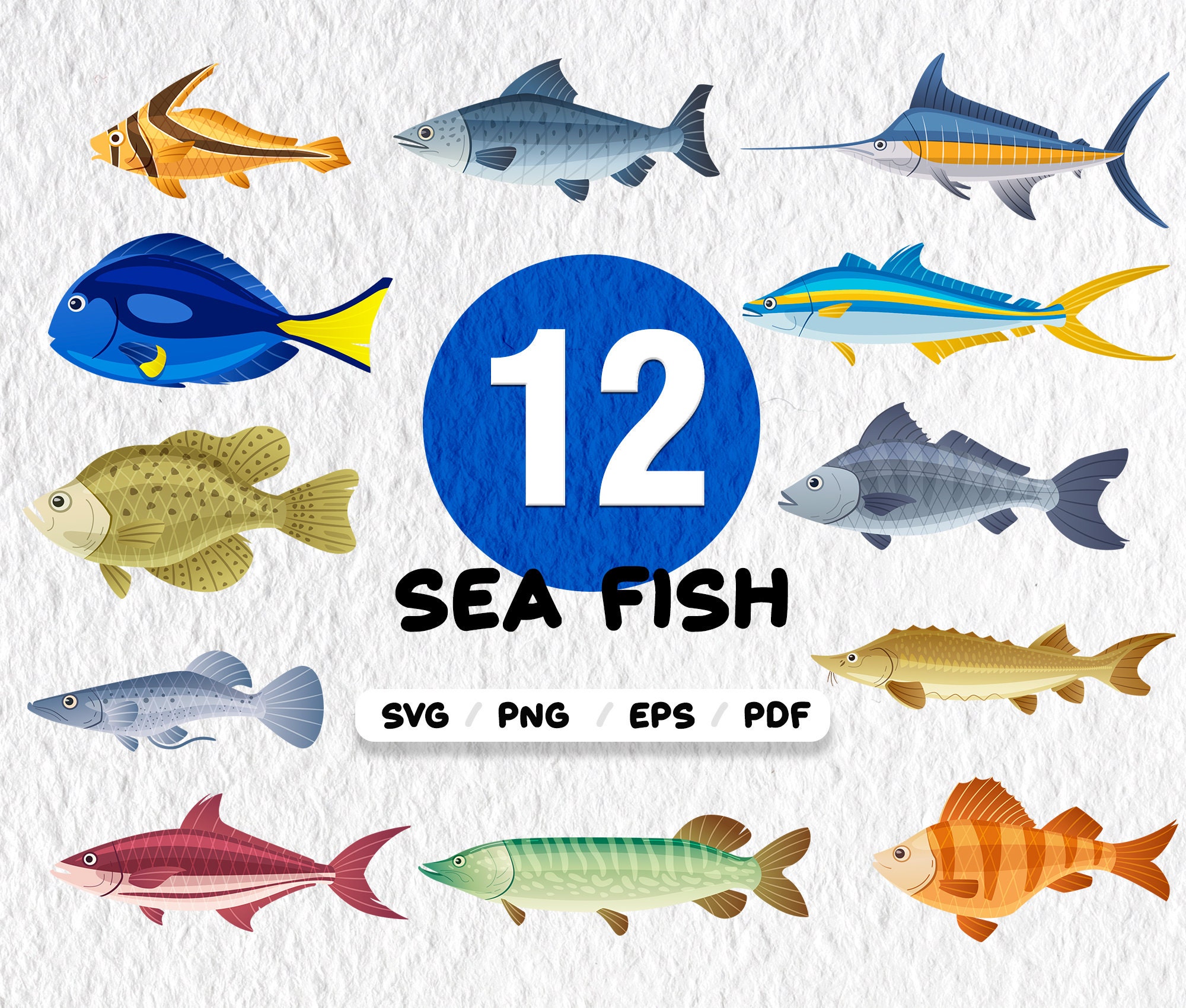 Ocean Fish Clip Art