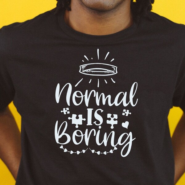 Normal is Boring - Etsy