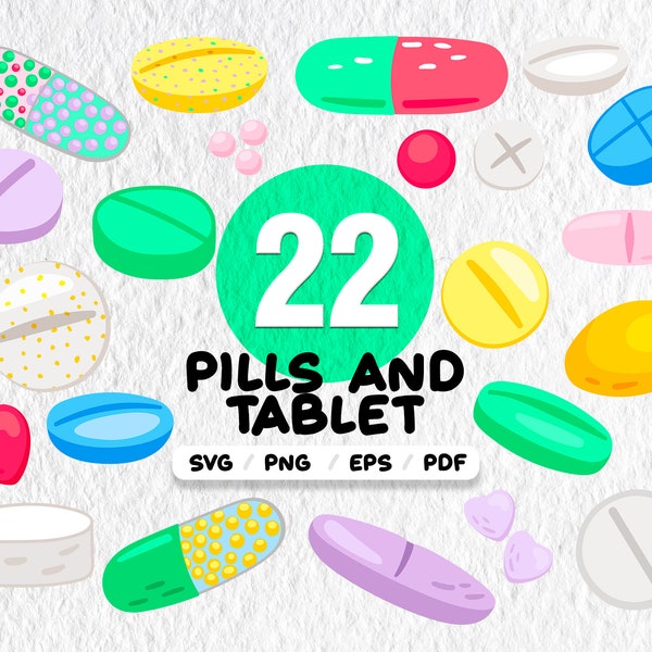 Medication Svg - Etsy