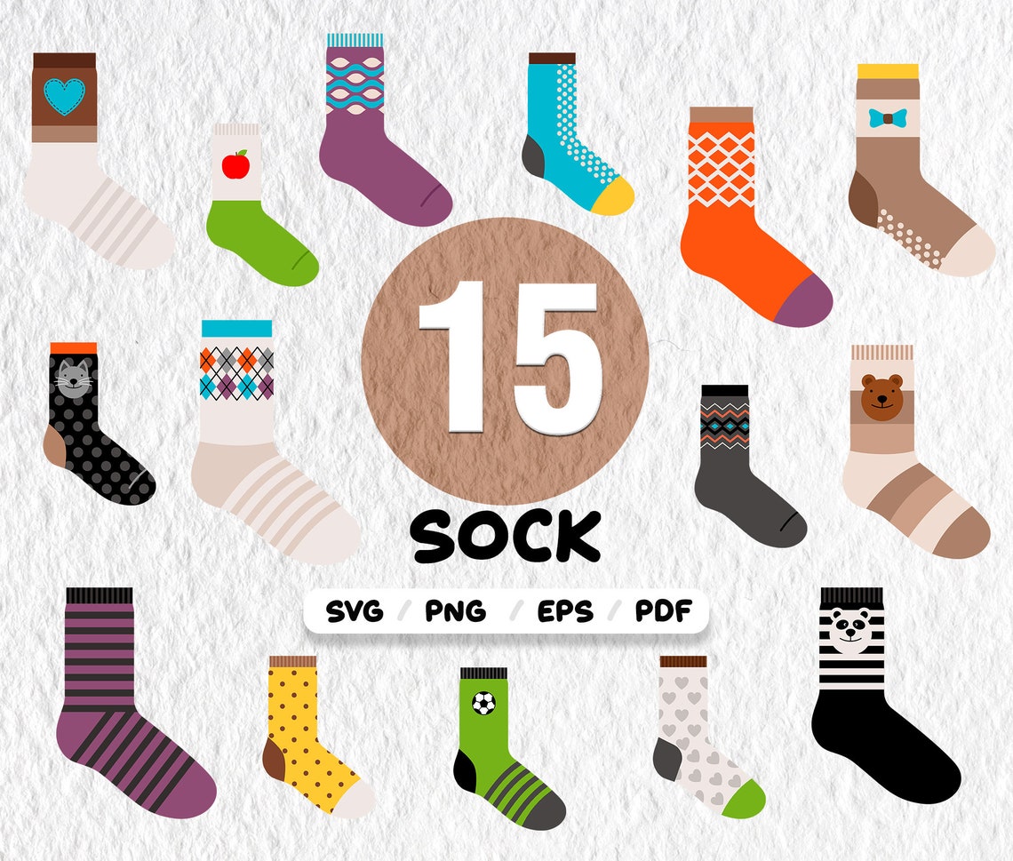 Sock Svg,socks Svg,socks Clipart,socks Svg,socks Silhouette,socks Files ...