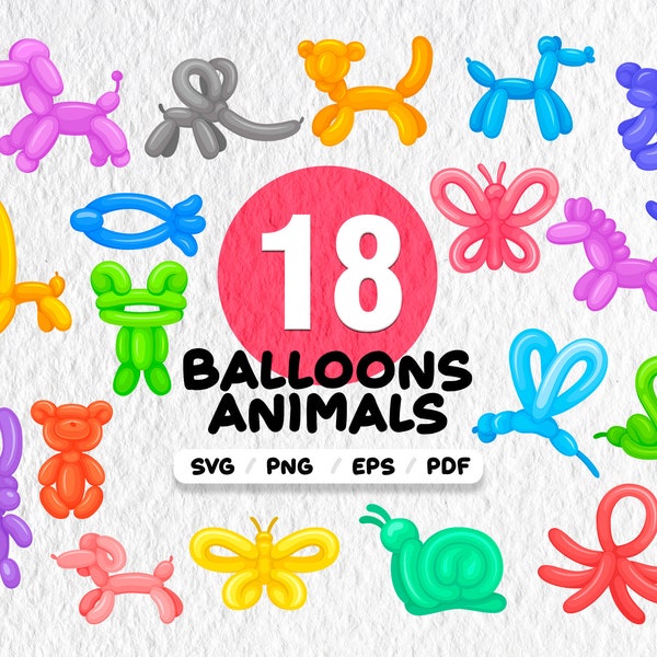 Balloon Animal Art - Etsy