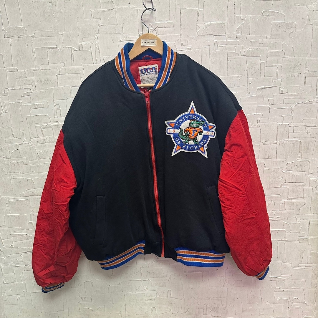 Vintage University of Florida Gators Quilted Bomber Jacket by Umiak ...