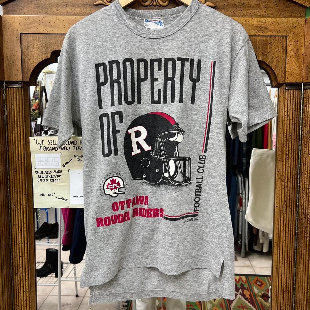 Vintage Ottawa Rough Riders T-shirt | Vintage T-shirt | Football ...