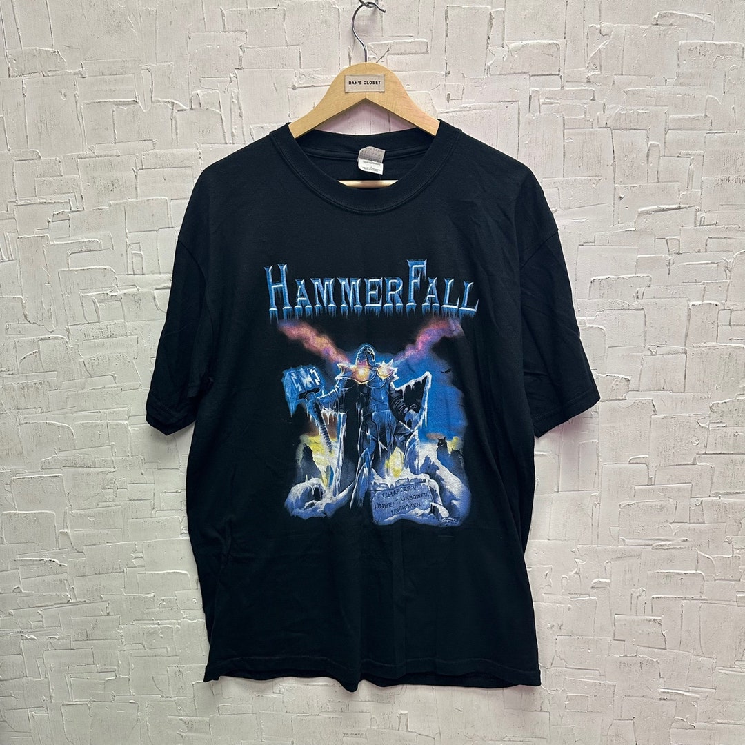 Vintage 2004 Hammerfall Chapter V: Unbent, Unbowed, Unbowed, Unbroken T ...