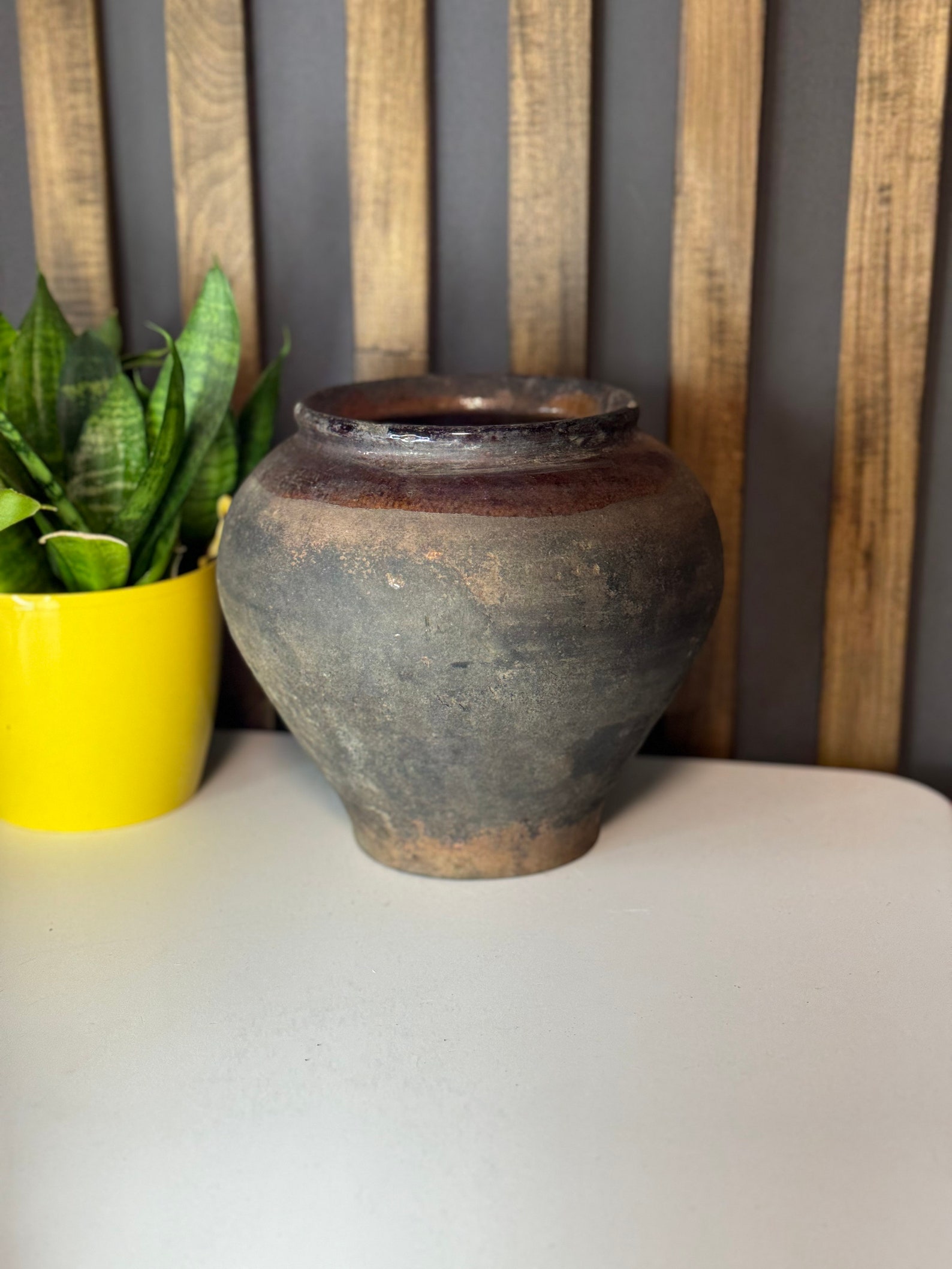 Ancient Clay Pot, Antique Clay Vessel, Rustic Ceramic Bowl, Pottery Jug ...