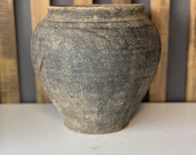 Ancient Clay Pot, Antique Clay Vessel, Rustic Ceramic Bowl, Pottery Jug ...