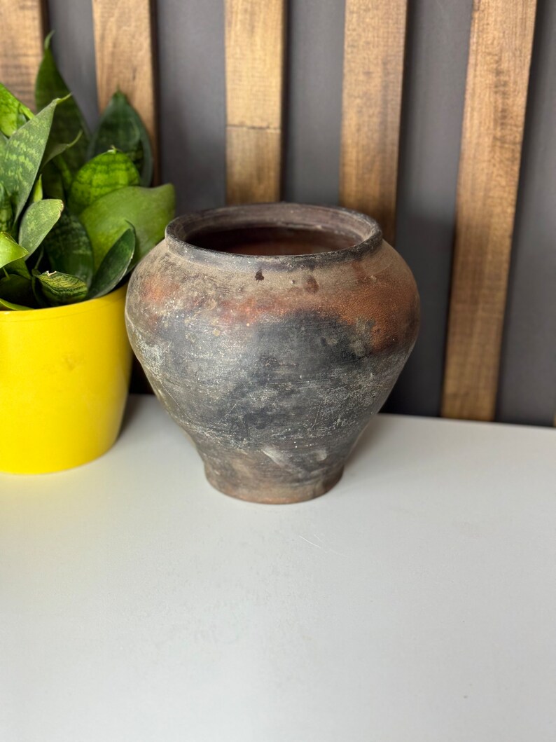 Ancient Clay Pot, Antique Clay Vessel, Rustic Ceramic Bowl, Pottery Jug ...
