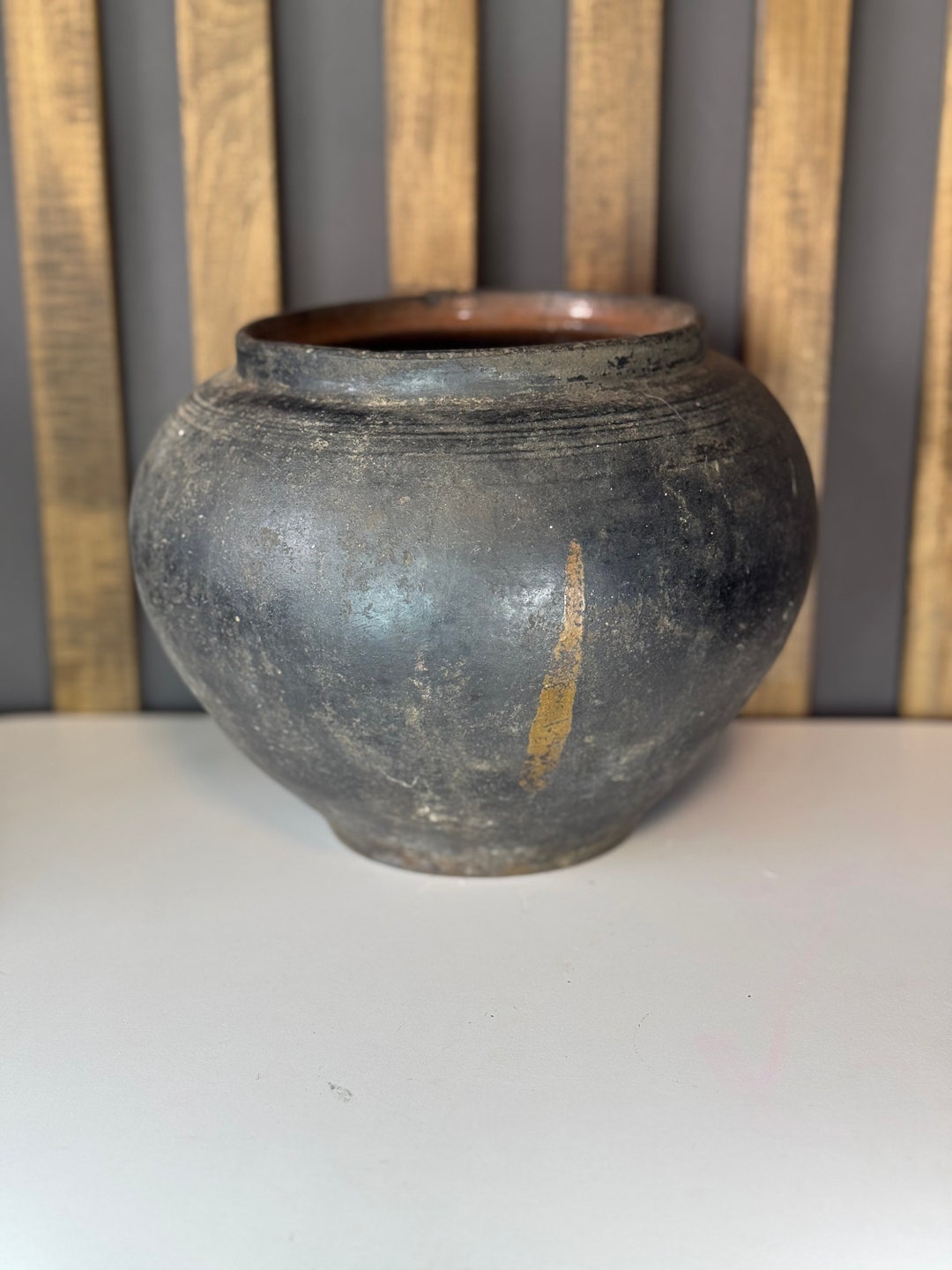Ancient Clay Pot, Antique Clay Vessel, Rustic Ceramic Bowl, Pottery Jug ...
