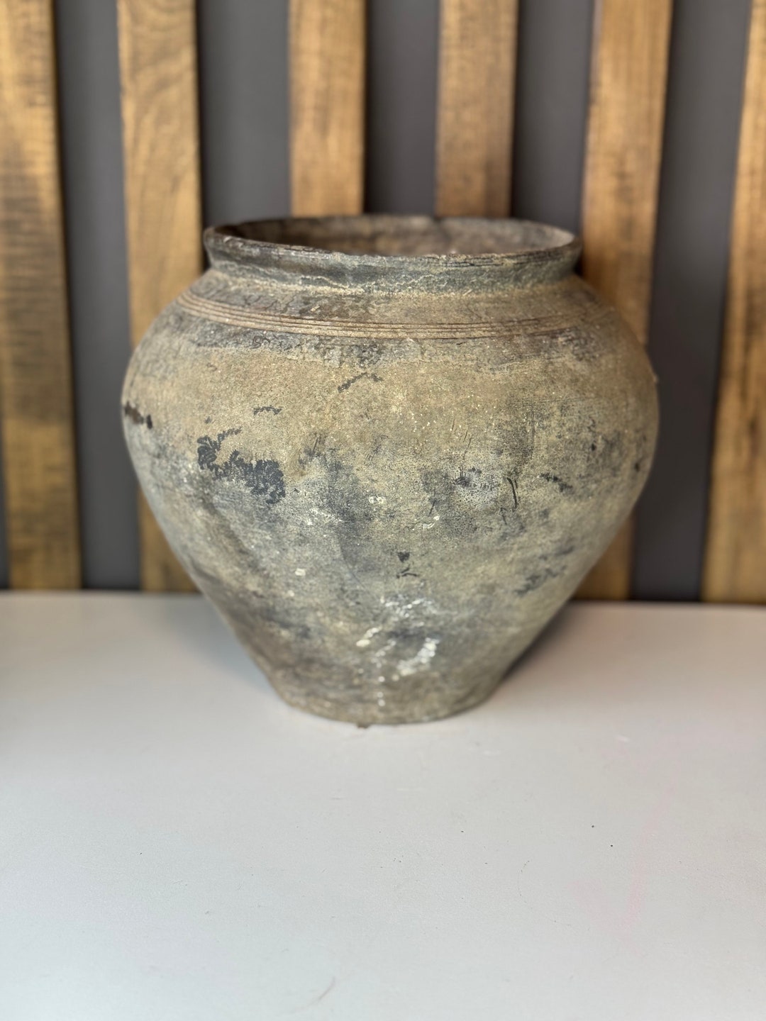 Ancient Clay Pot, Antique Clay Vessel, Rustic Ceramic Bowl, Pottery Jug ...