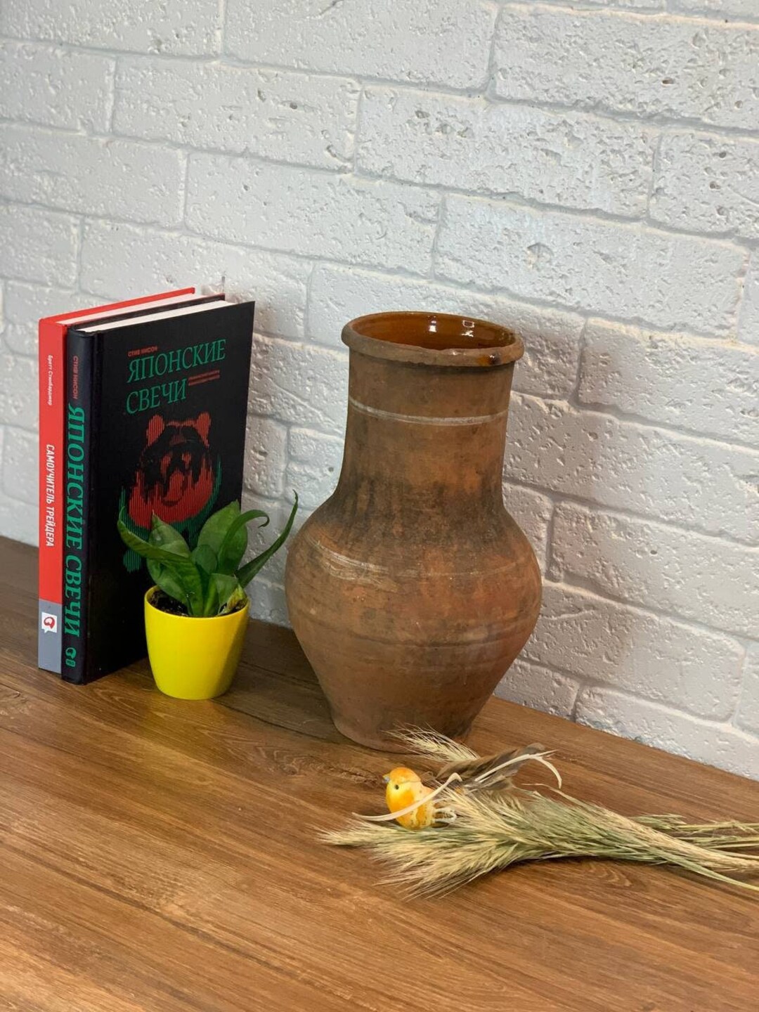 Ancient Old Clay Pot, Antique Clay Vessel, Rustic Ceramic Bowl, Pottery ...