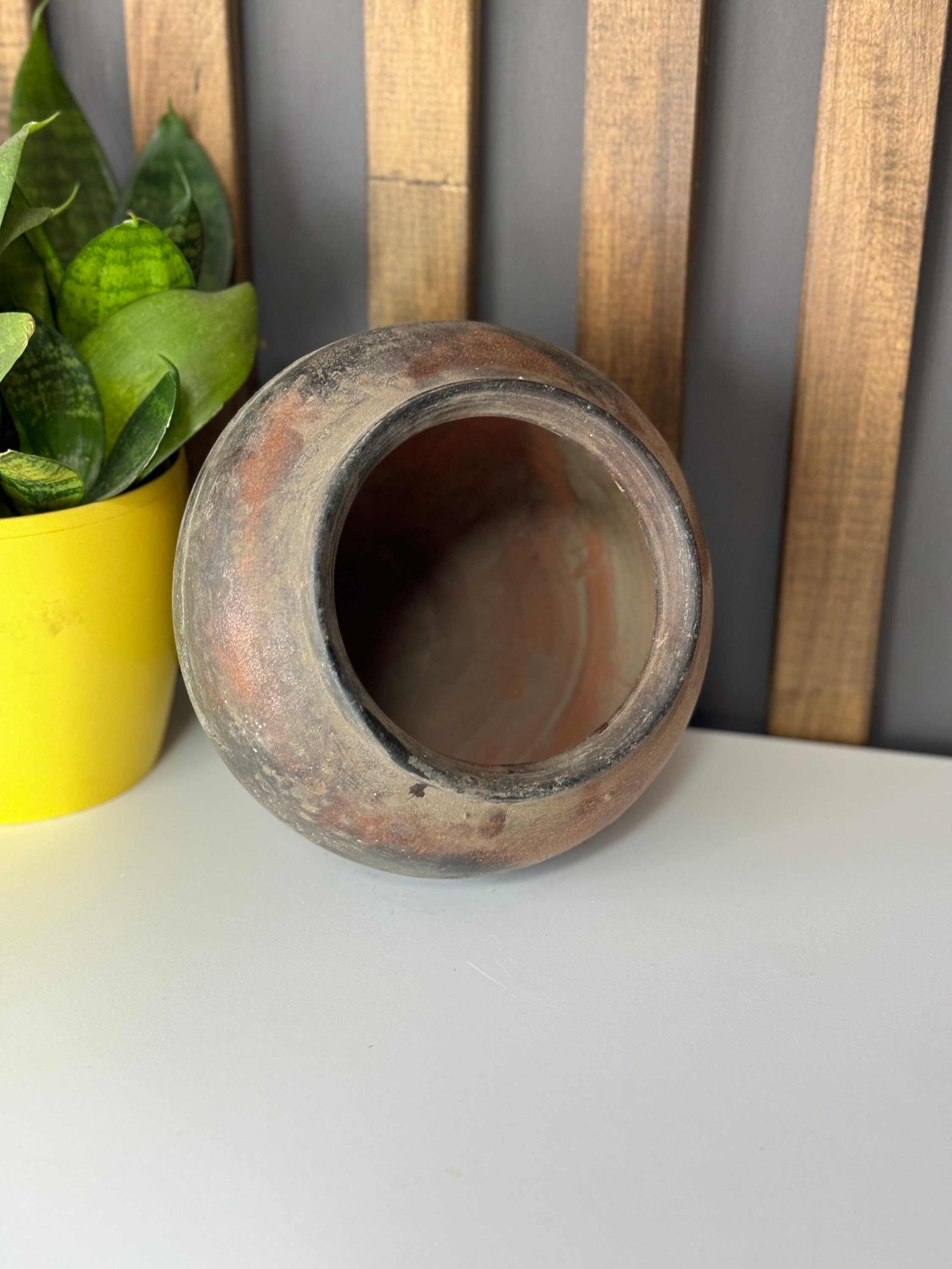 Ancient Clay Pot, Antique Clay Vessel, Rustic Ceramic Bowl, Pottery Jug ...
