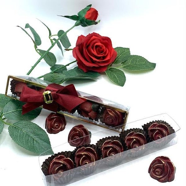 Chocolate Roses - Etsy